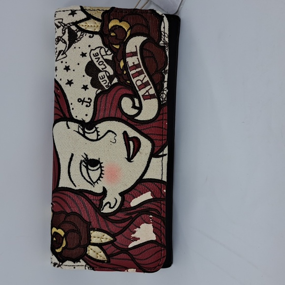 Disney | Bags | Nwt Disney Longefly Ariel The Little Mermaid Wallet ...